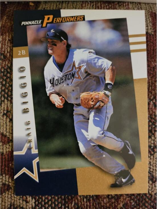 Toys | 1998 Pinnacle Performers 63 Craig Biggio Houston Astros | Poshmark